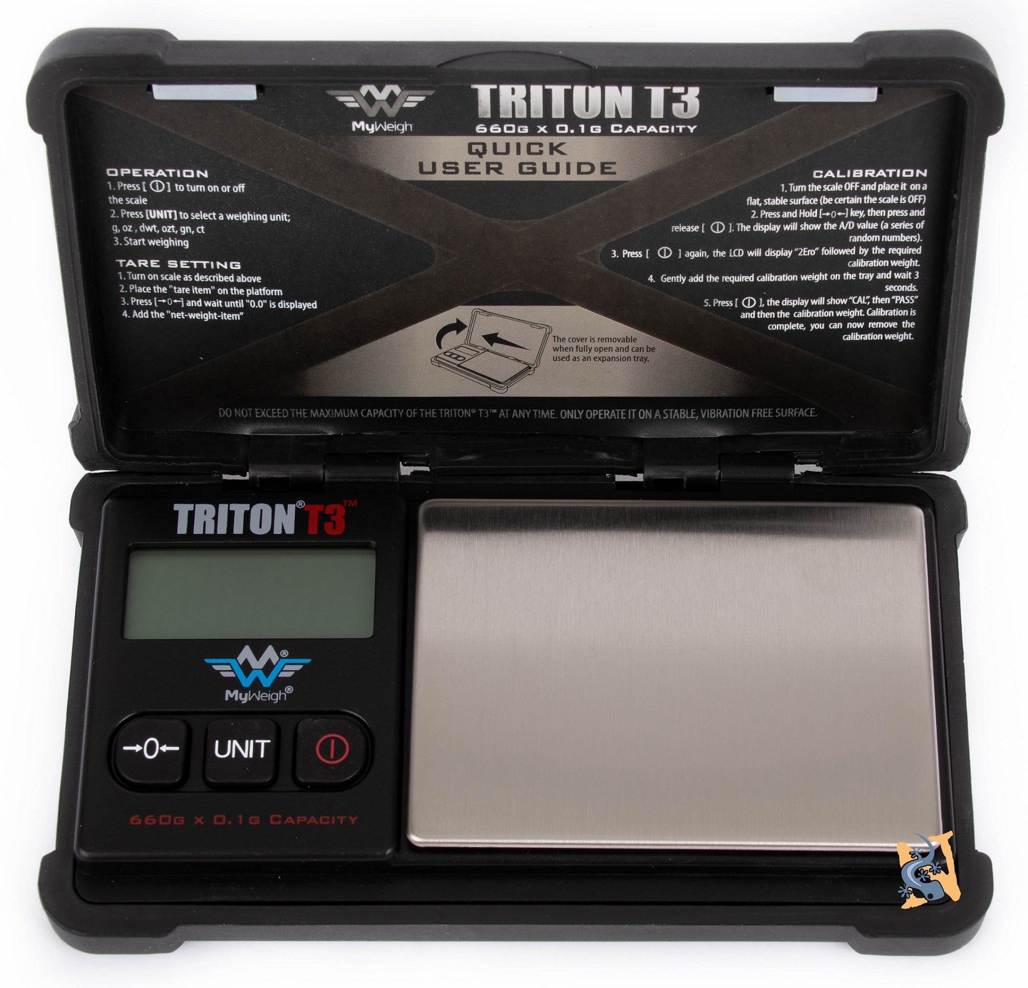 My Weigh Triton T3 Scale 660 Gram x 0.1 Gram – Northern Gecko Inc