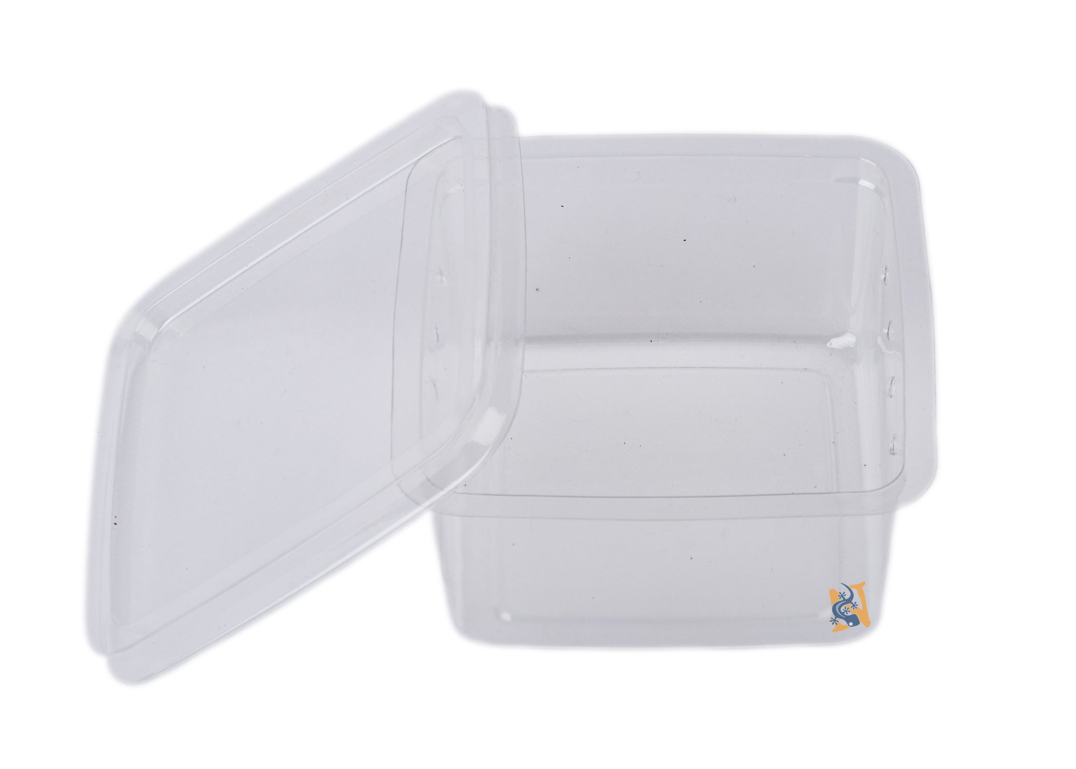 Square Vented Deli Cup with Lid Super Clear, 10-Pack – Northern Gecko Inc