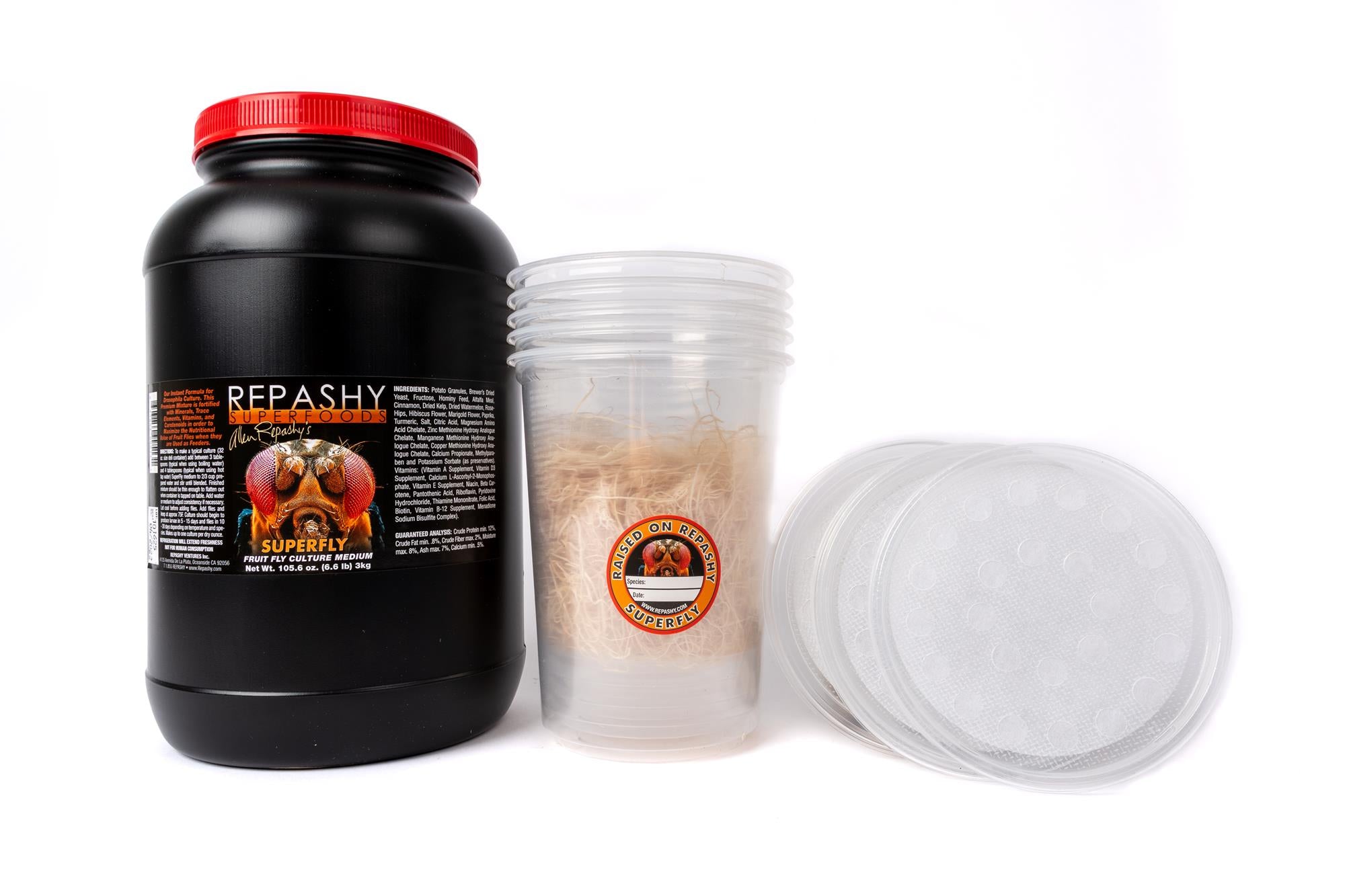 Repashy SuperFly Fruitfly Culturing Kit – Northern Gecko Inc